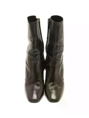 Saint Laurent Maddie Mid-calf Block-heel Boots