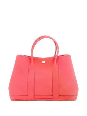 Hermès Garden Party Leather 30 Tote Bag - Pink