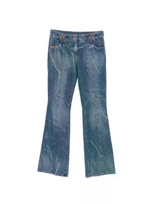 Dolce & Gabbana 2000s Panelled Flared Jeans