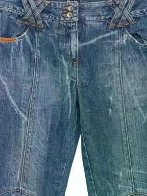 Dolce & Gabbana 2000s Panelled Flared Jeans