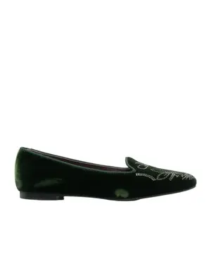 CastaÑer Round-toe Flat Shoes - Black