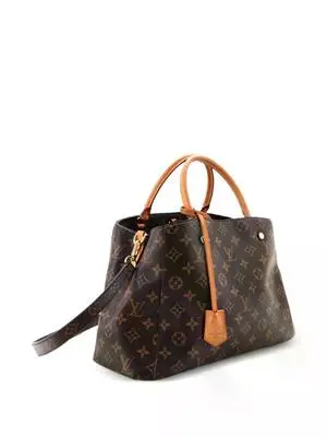 LOUIS VUITTON Montaigne Handbag Monogram Canvas Mm Tote Bag