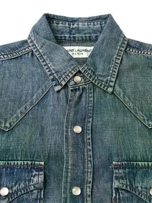 Saint Laurent Button-down Denim Shirt