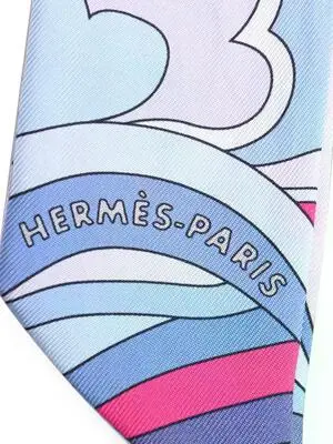 Hermès Faubourg Rainbow Twill Scarf
