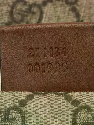 Gucci Gg Supreme Sherry Line Tote Bag
