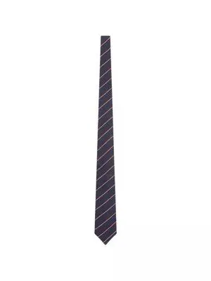 Giorgio Armani Diagonal-stripe Tie - Blue