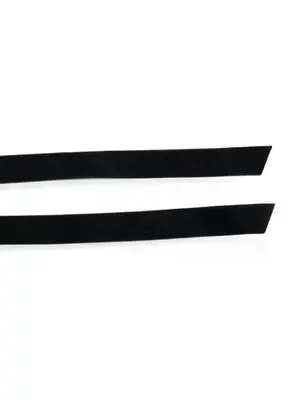 FERRAGAMO 1970s Bow-detail Suede Belt
