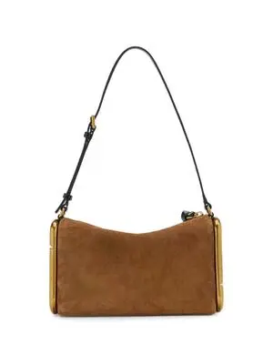Marc Jacobs Scene Small Shoulder Bag In Suede - Brown