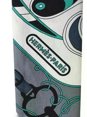 Hermès Folklore Printed Scarf