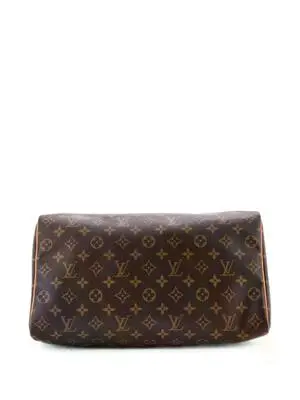 LOUIS VUITTON Speedy Handbag Monogram Canvas 35 Satchel