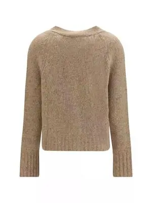ALLUDE Cashmere V-neck Cardigan