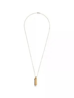 AMI Paris Flute Pendant Necklace - Gold