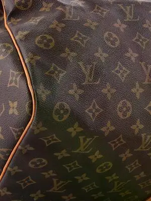 LOUIS VUITTON Monogram Canvas Keepall Travel Bag 60
