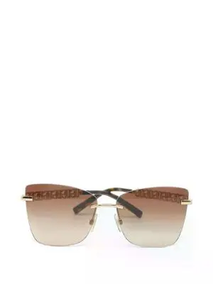 Dolce & Gabbana Rimless Square-frame Sunglasses