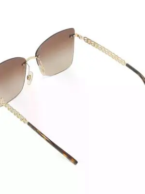 Dolce & Gabbana Rimless Square-frame Sunglasses
