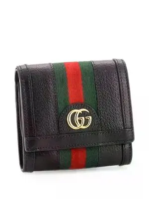 Gucci Ophidia Card Case Wallet Leather Small Wallets