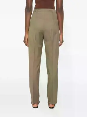 Max Mara Virgin Wool Drawstring Trousers