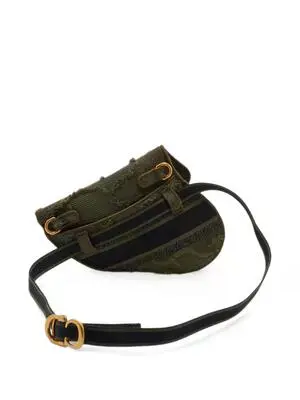 Dior 2019 Embroidered Canvas Belt Bag