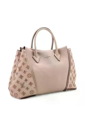 LOUIS VUITTON Veau Cachemire Calfskin Pm Tote Bag - Neutrals