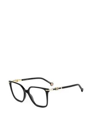 Carolina Herrera Square-frame Glasses - Black