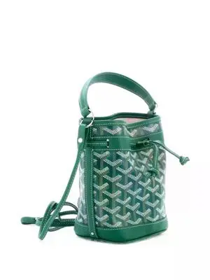 Goyard Petit Flot Coated Canvas Mini Bucket Bag