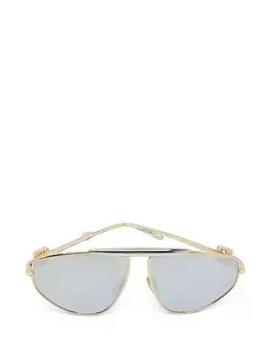 Loewe Anagram Pilot Sunglasses - Gold