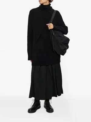 Yohji Yamamoto Ribbed-knit Turtleneck Sweater
