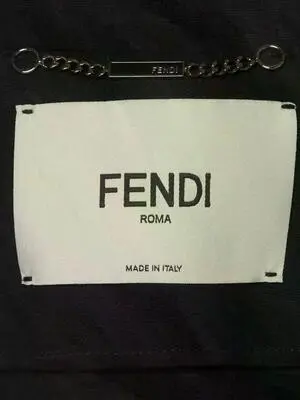 Fendi Flower Appliqué Wide-lapel Blazer
