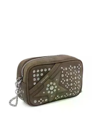 GOLDEN GOOSE Star Studded Suede Shoulder Bag