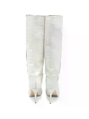 Paris Texas Leather Knee-length Boots