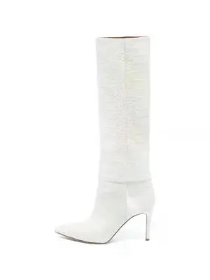 Paris Texas Leather Knee-length Boots