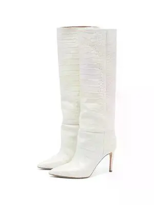 Paris Texas Leather Knee-length Boots