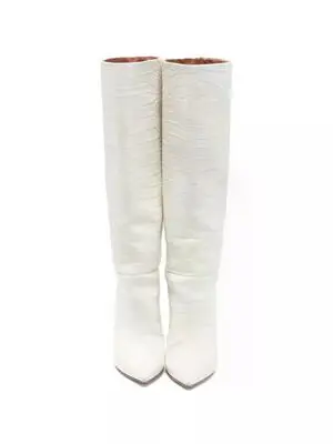 Paris Texas Leather Knee-length Boots