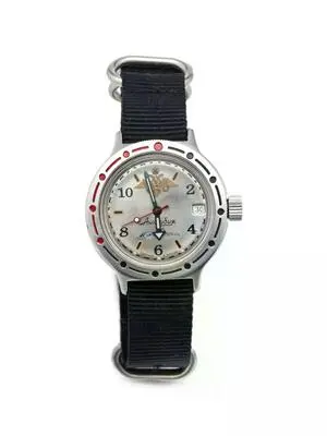 VOSTOK CLTH Amphibia 42mm Watch - Silver