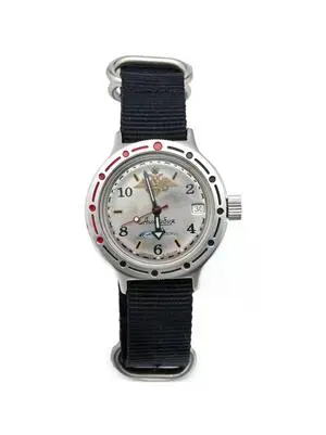 VOSTOK CLTH Amphibia Automatic Watch - Silver