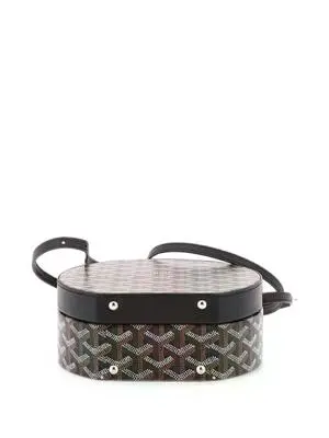 Goyard Alto Hatbox Bag Coated Canvas Satchel