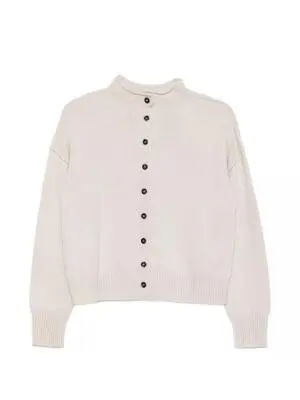 VANISE Button-up Drop-shoulder Cardigan