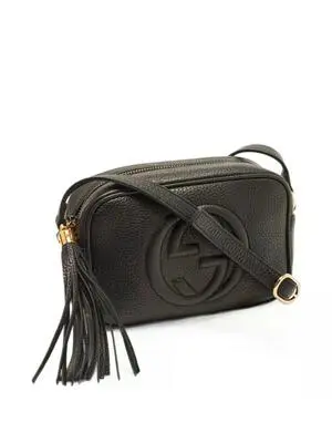 Gucci Soho Mini Cross Body Bag - Black