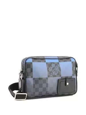 LOUIS VUITTON Limited Edition Damier Graphite Giant Alpha Messenger Bag