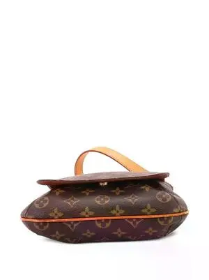 LOUIS VUITTON Musette Salsa Handbag Monogram Canvas Pm Shoulder Bag - White