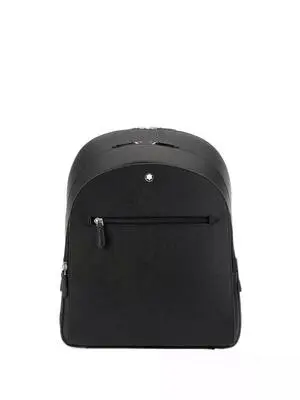 Montblanc Medium Leather Backpack - Black