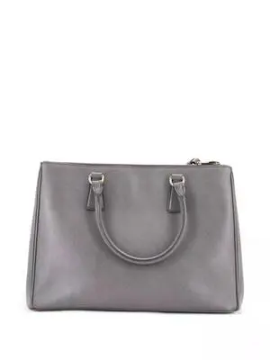 Prada Saffiano Leather Tote - Grey