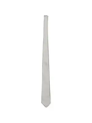 Corneliani Geometric-pattern Tie - Grey