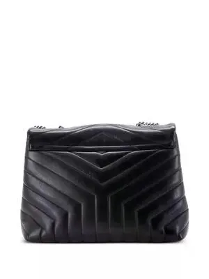 Saint Laurent Loulou Matelassé Chevron Leather Medium Shoulder Bag