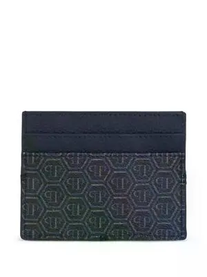 Philipp Plein Dragons Monogram Card Holder