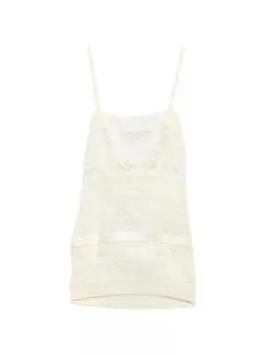 John Galliano Stud-embellished Camisole Top
