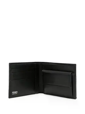 Fendi Logo-plaque Bifold Wallet