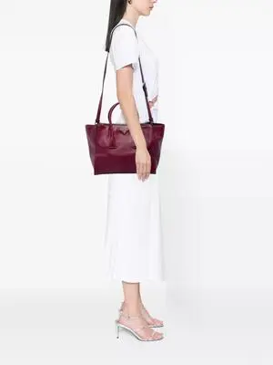 Prada 2010-2026 Glace Calf Twin Pocket Double Handle Satchel