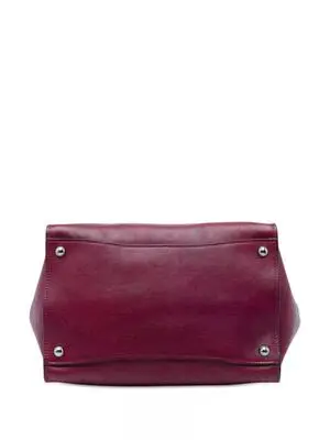 Prada 2010-2026 Glace Calf Twin Pocket Double Handle Satchel