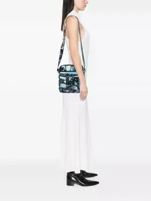 Prada Vitello Comic Print Messenger Bag